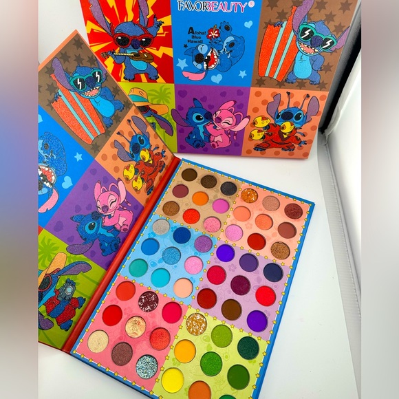 Favor Beauty | Makeup | Lilo Stitch Mega Eyeshadow Palette New | Poshmark